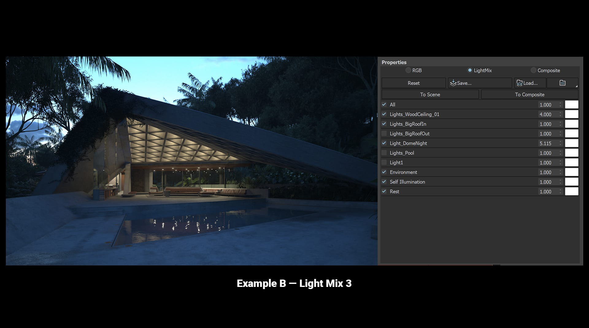 重新打灯无须重新渲染：利用 V-Ray 5 进行灯光混合-炫云官网